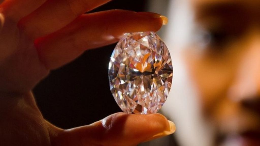 Greatest white diamond to be sold by Sotheby's - BBC News