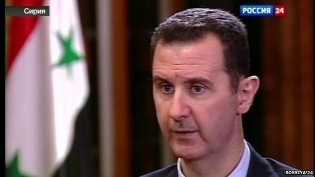 Assad sets out his terms for chemical weapons convention - BBC News