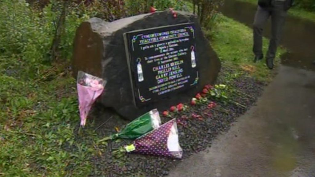 Gleision disaster: Memorial unveiled on second anniversary of mining ...