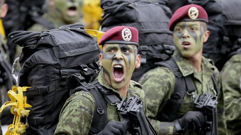 Mexico Independence Day marked with huge military parade - BBC News Mexico Independence Day marked with huge military parade - BBC News