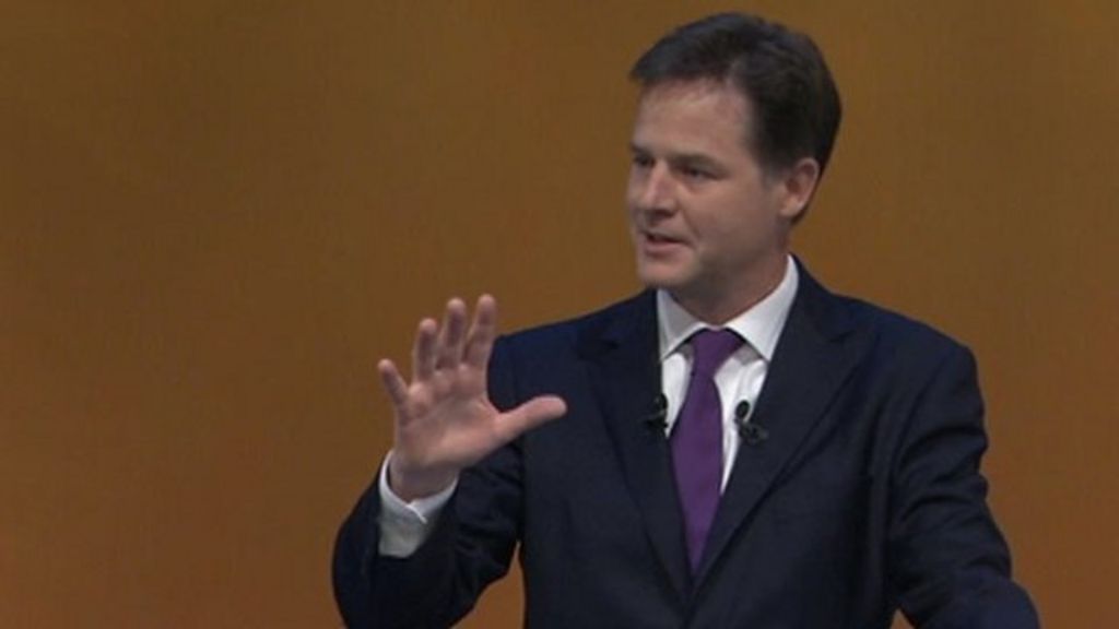 Nick Clegg tells Lib Dems: We're no-one's little brother - BBC News