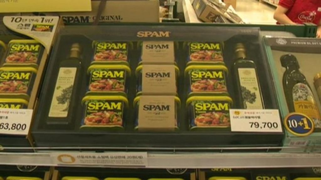 South Korea's love affair with Spam - BBC News