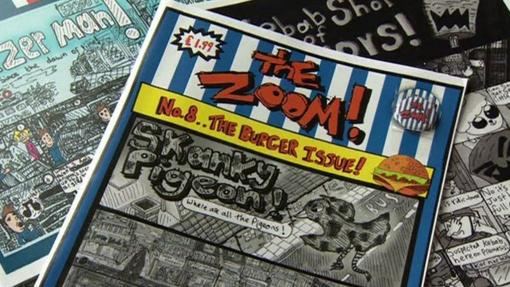 Teen cartoonist Zoom Rockman makes influential list - BBC News