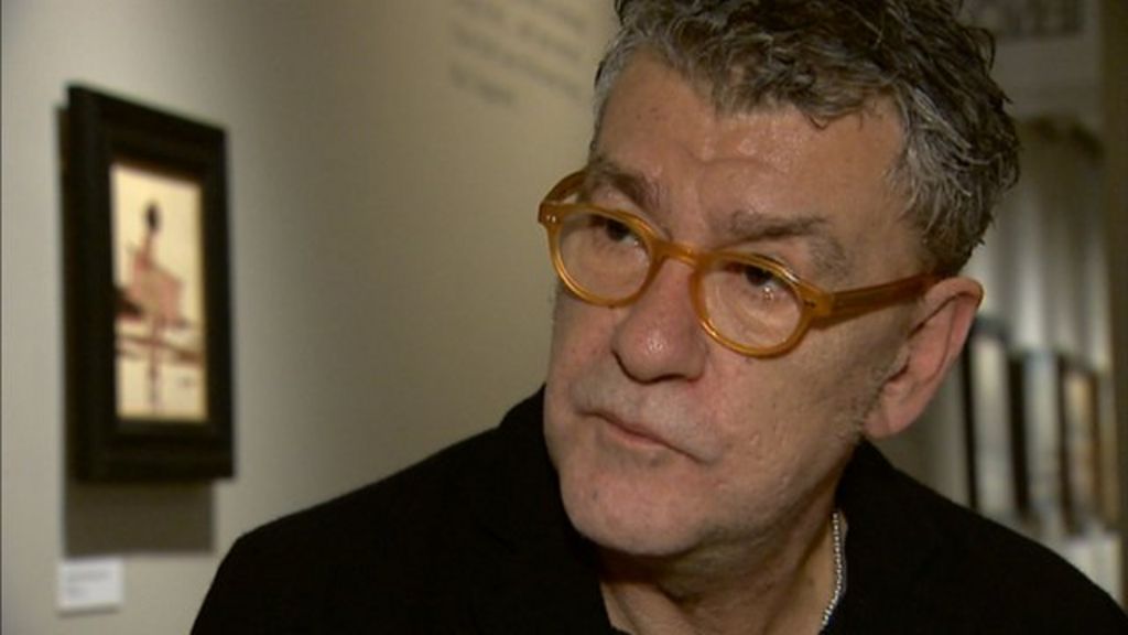 Jack Vettriano works on display - BBC News