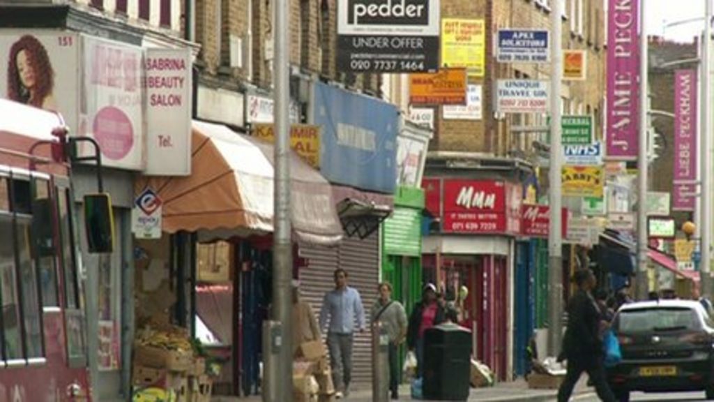 Gentrification 'distorting' Peckham - BBC News