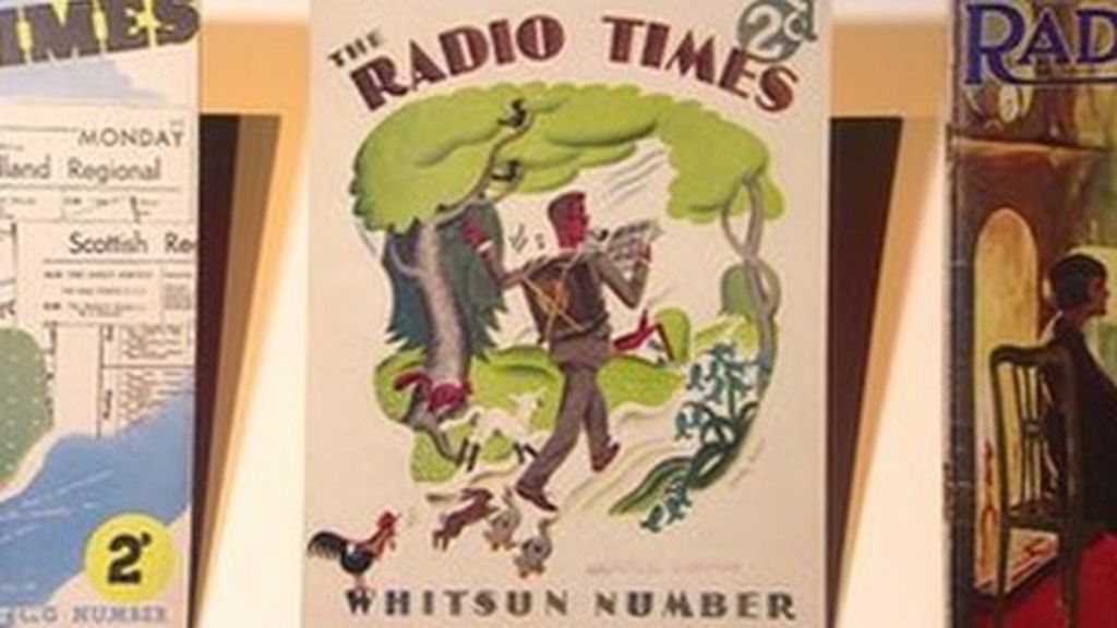 Iconic Radio Times covers on display as magazine turns 90 - BBC News