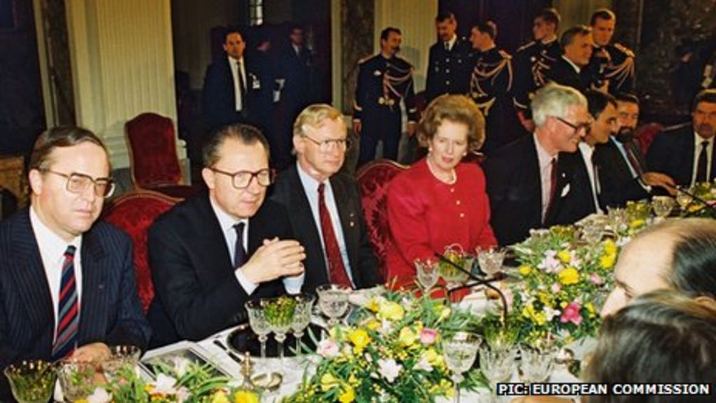Thatcher's Bruges speech 'not anti-EU' - former aide - BBC News