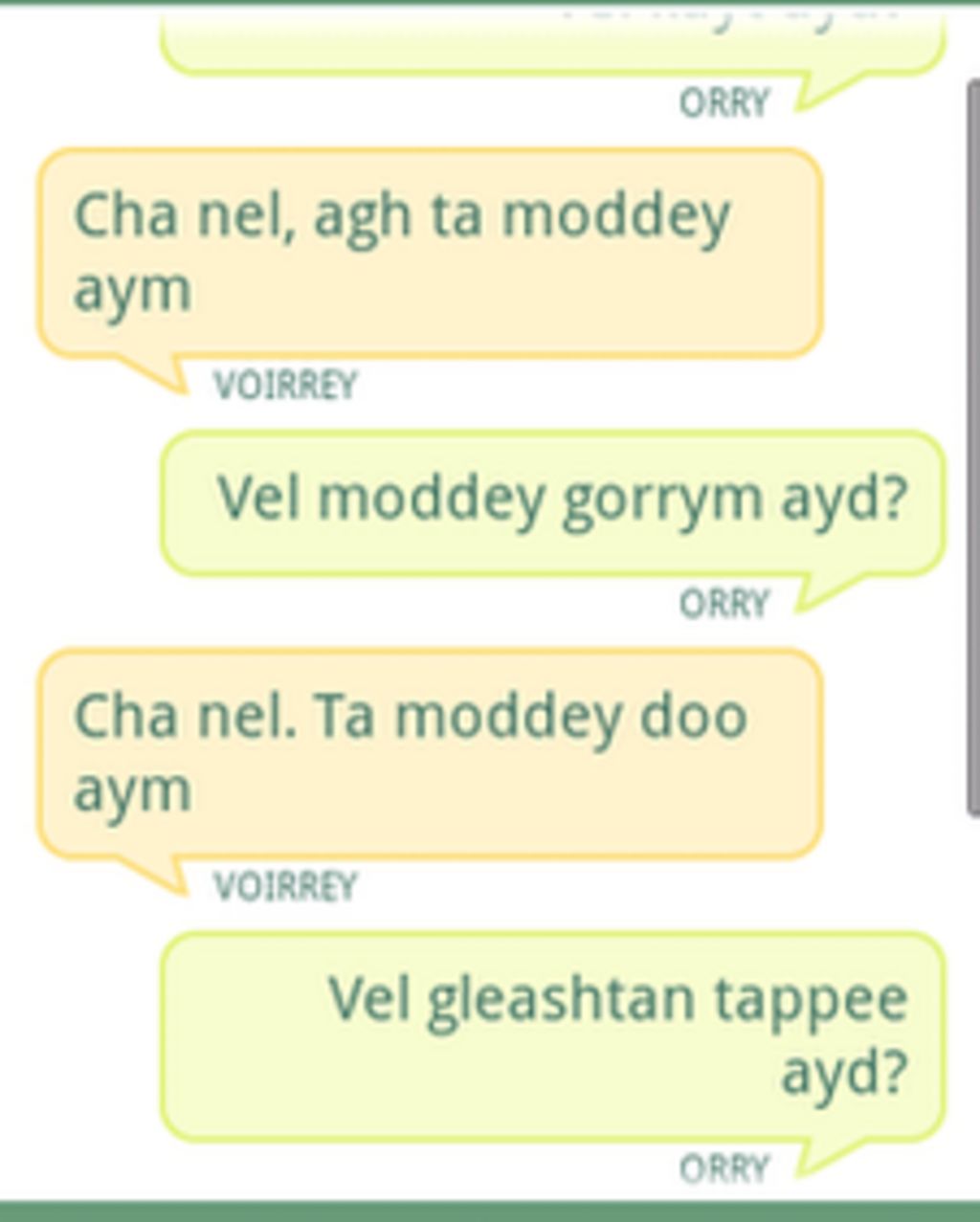 Thousands download Manx language app - BBC News