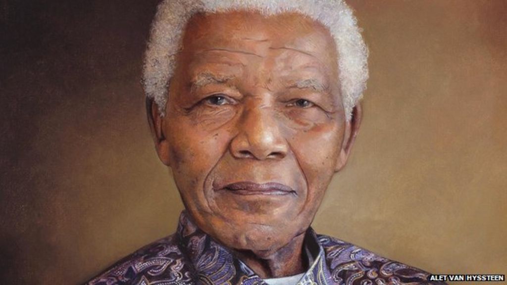 Stone: Painting Mandela was a 'daunting experience' - BBC News