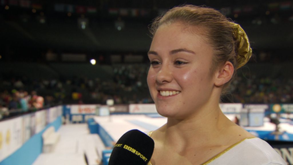 World Gymnastics: Ruby Harrold and Rebecca Tunney reach final - BBC Sport