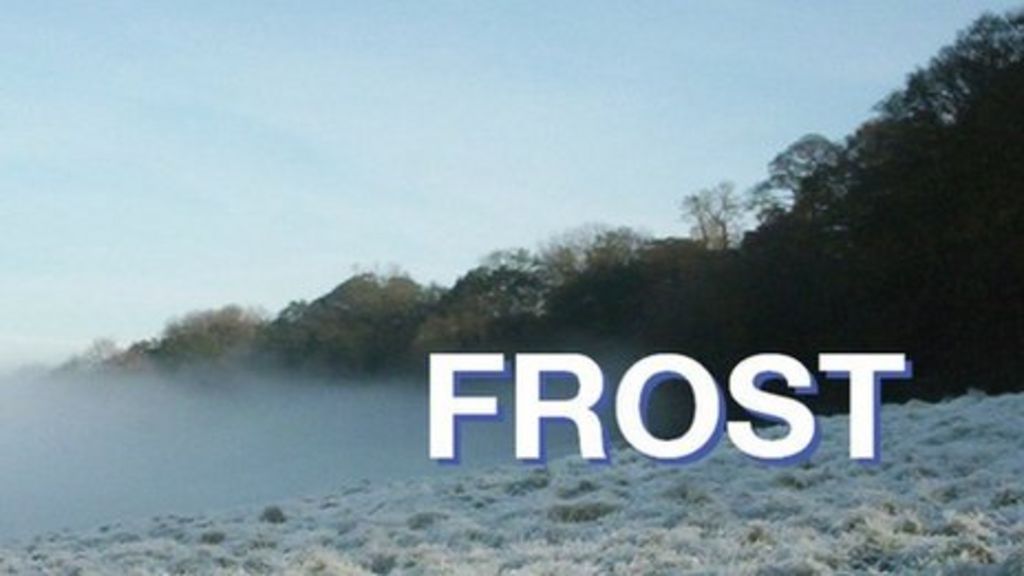 How does frost form? - BBC Weather