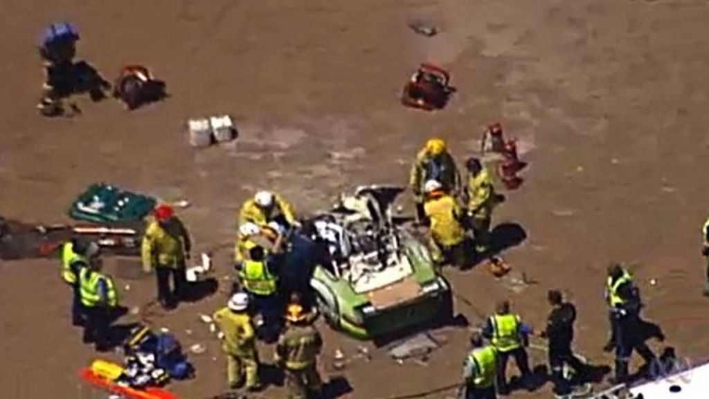 ABC report on fatal Sean Edwards crash - BBC Sport