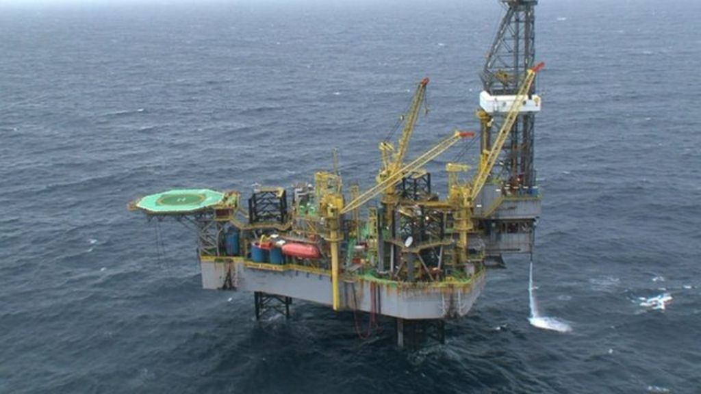 Brazil's Libra oil field seen from the air - BBC News