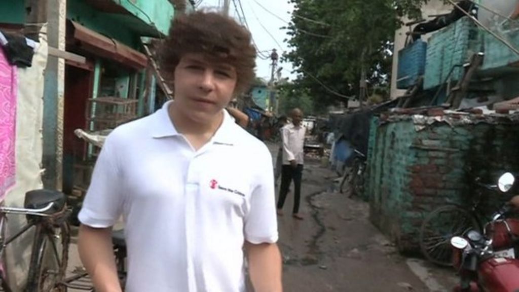 Daniel Roche's charity trip to India - BBC Newsround