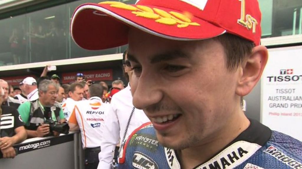 MotoGP: Jorge Lorenzo savours 'emotional' Australian GP win - BBC Sport