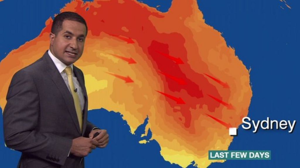 Australia fires: Weather forecast - BBC News