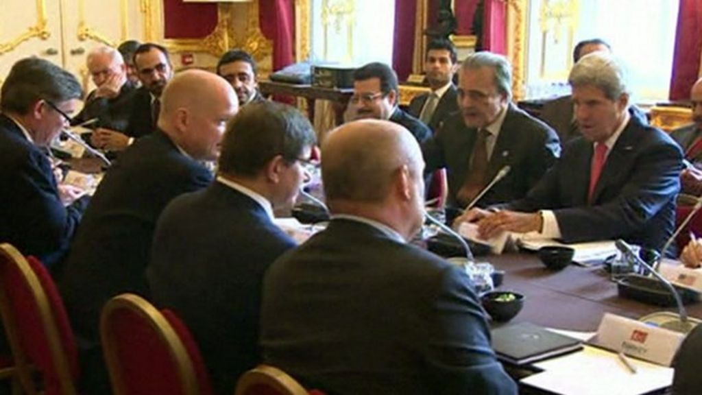 Syria news conference - BBC News