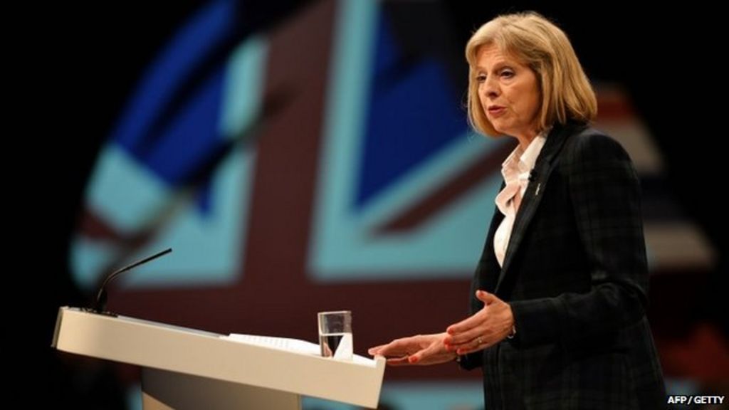 Home secretary speech at College of Policing conference - BBC News