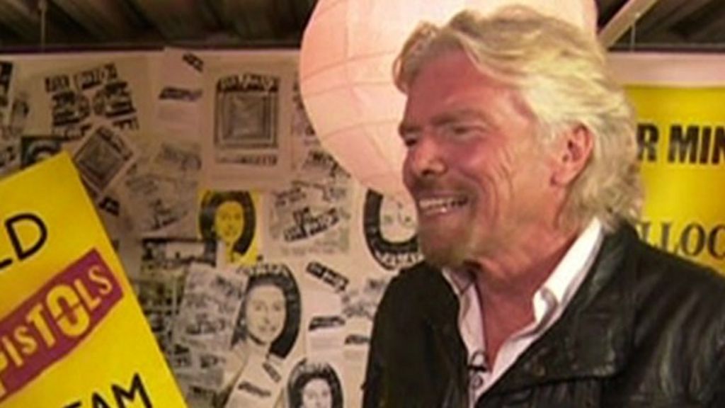 Richard Branson on 40 years of Virgin Records - BBC News