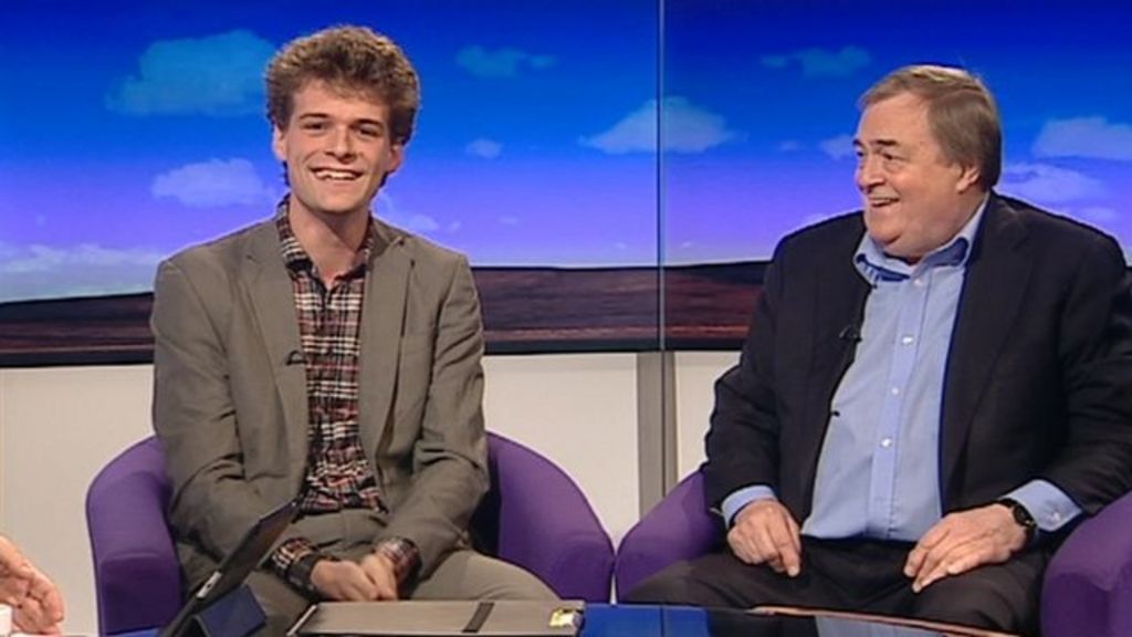 Northern cities' help: Daniel Knowles and Lord Prescott - BBC News