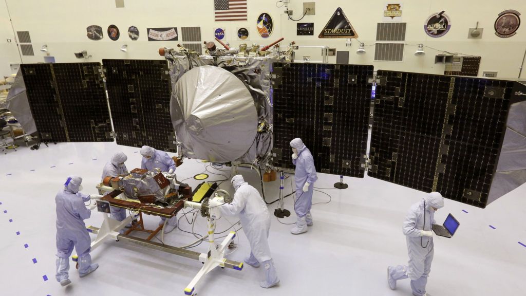 Nasa's new Mars craft unveiled - BBC Newsround