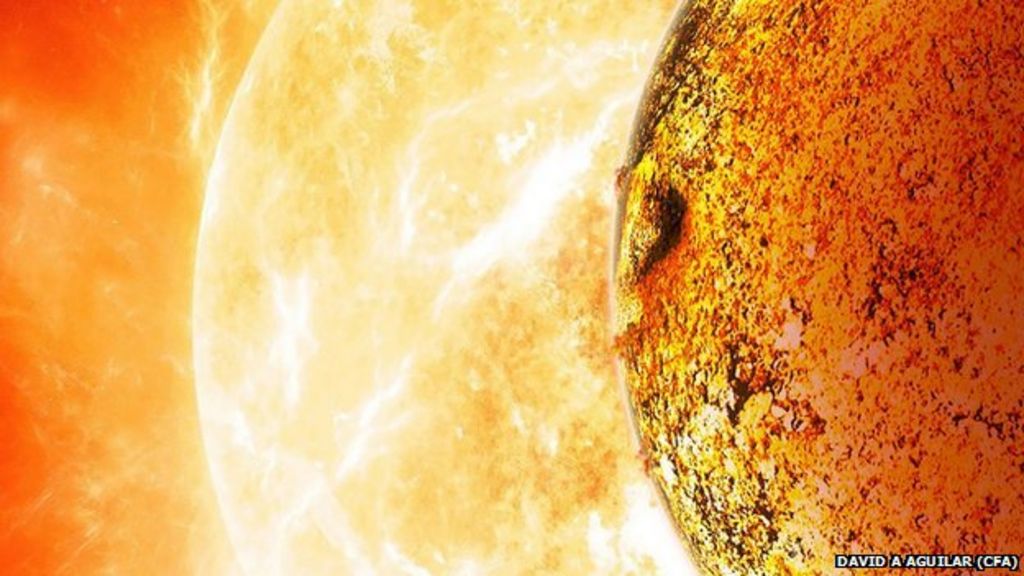 Earth-sized 'lava world' discovered - BBC News