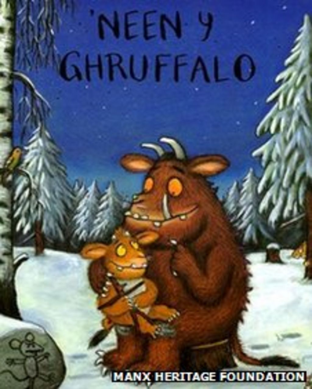 The Gruffalo's Child book translated into Manx Gaelic - BBC News