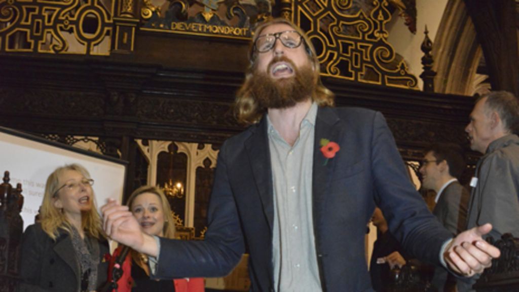 Doing church without God - BBC News