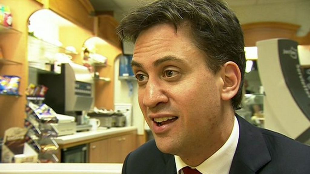 Ed Miliband pledges living wage tax breaks for firms - BBC News