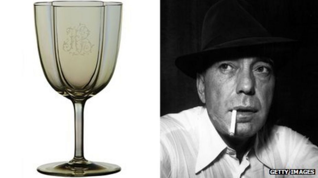 Humphrey Bogart drinking glasses sell for £8,000 - BBC News