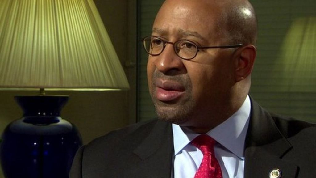 Education and jobs help stop crime - Philadelphia mayor - BBC News
