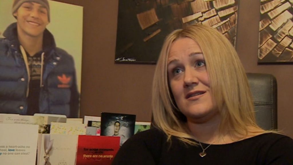 Rapper Joshua Ribera: Mother says knife problems out of hand - BBC News