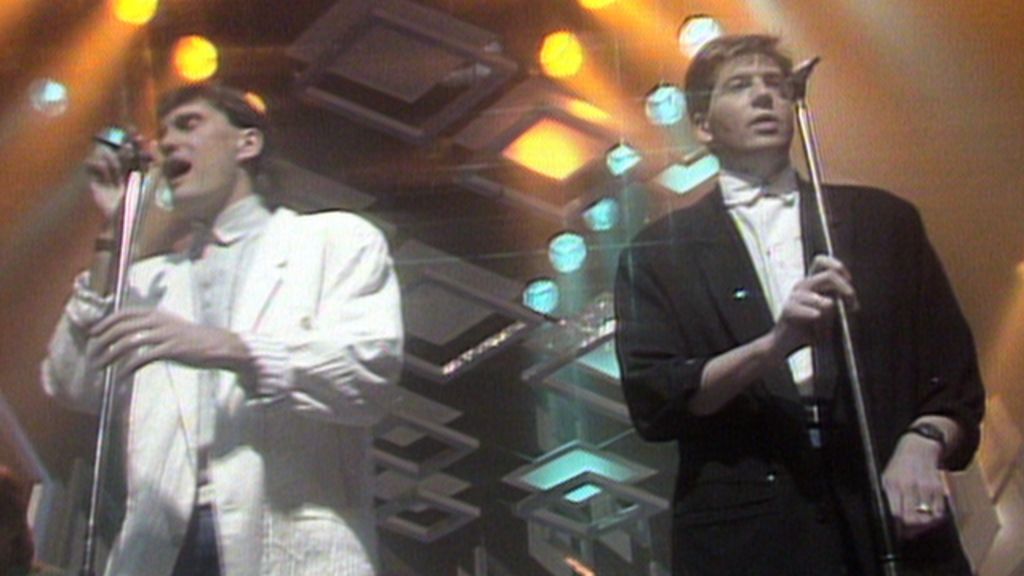 When Glenn Hoddle and Chris Waddle became pop stars - BBC Sport