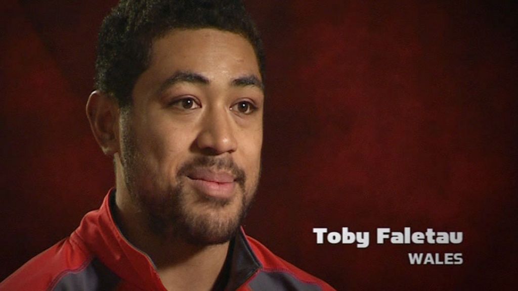 Scrum V: Toby Faletau's journey from Tonga to Wales - BBC Sport