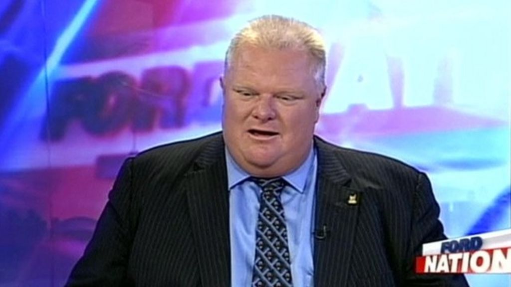 Rob Ford: 'It's hypocrisy at its best' - BBC News