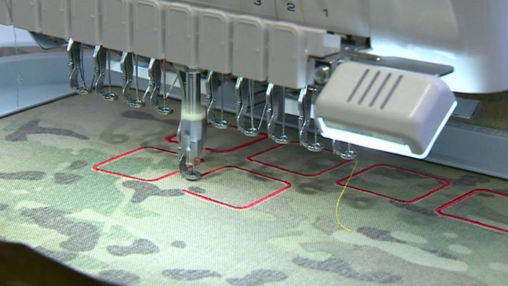 Researchers develop antenna embroidery to 'save lives' - BBC News