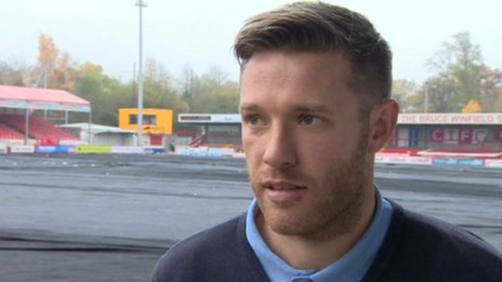 Gary Alexander: Crawley Town striker eyes management future - BBC Sport