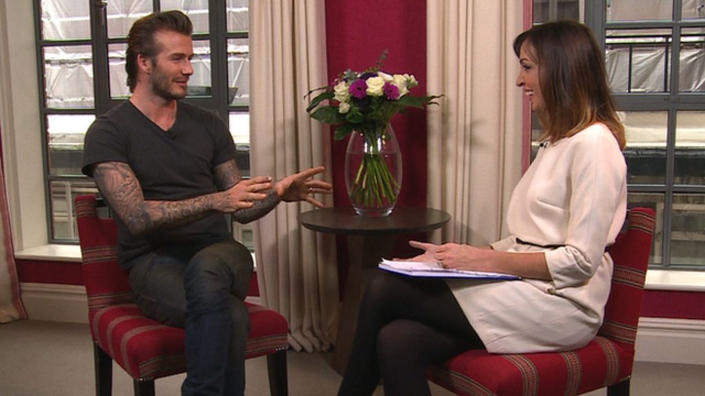 David Beckham - watch the full interview - BBC Sport
