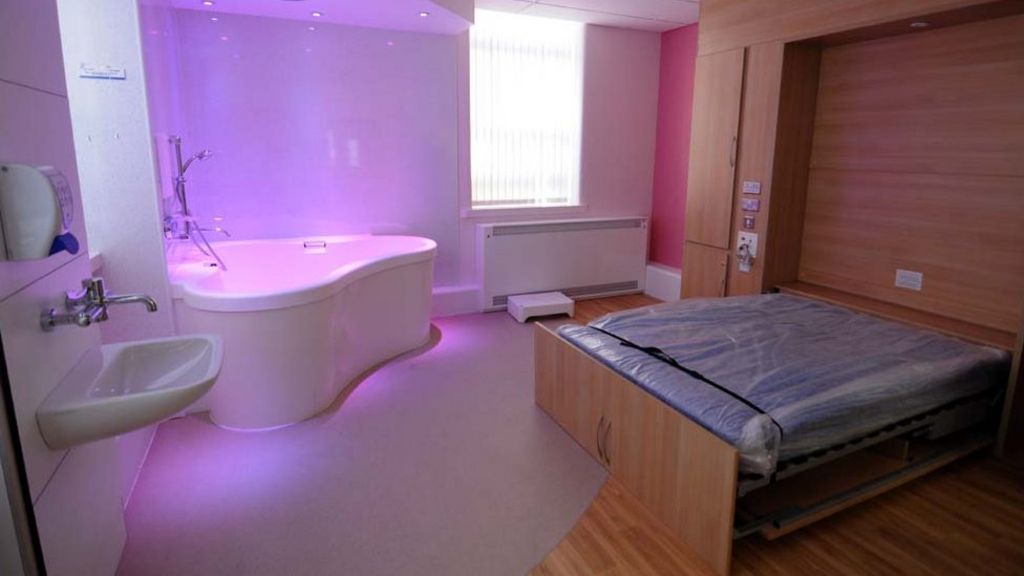 Northampton General Hospital midwife-led maternity unit opens - BBC News