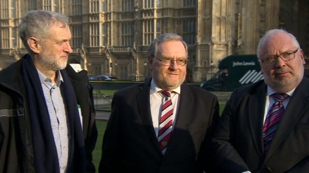 Parliamentary beard contest: Corbyn, Spellar and Harris - BBC News