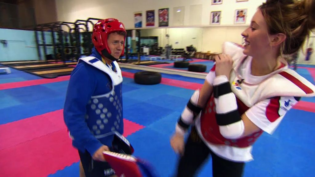 Get Inspired: Olympic champion Jade Jones fights Bushell - BBC Sport
