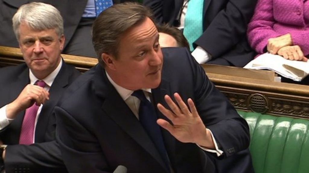 PMQs: Cameron taunts Balls over hand gestures - BBC News