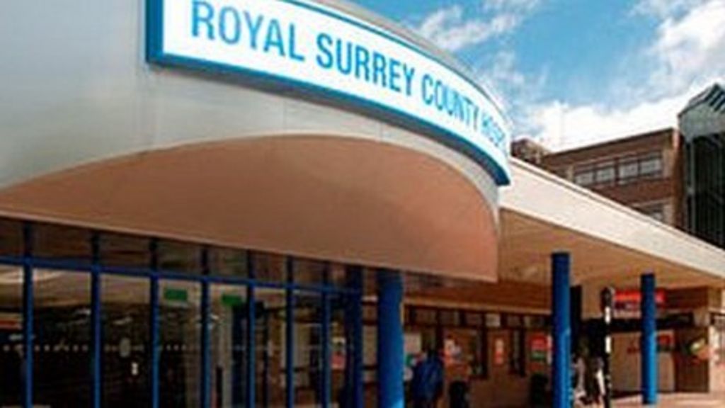 Guildford's Royal Surrey County Hospital parking fight - BBC News