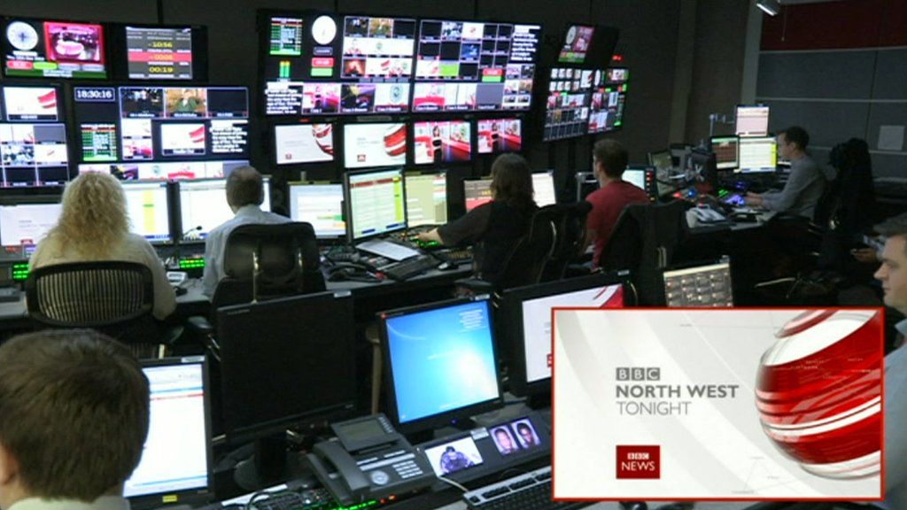 Behind the scenes at BBC North West Tonight - BBC News
