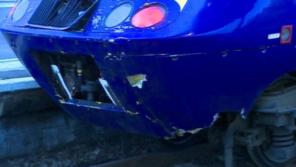 UK storm: Train passenger describes hitting a tree - BBC News