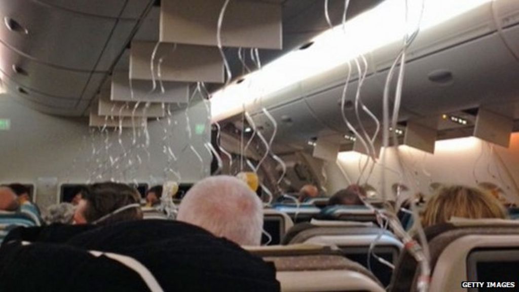 Singapore Airline: 'The plane just fell from the sky' - BBC News