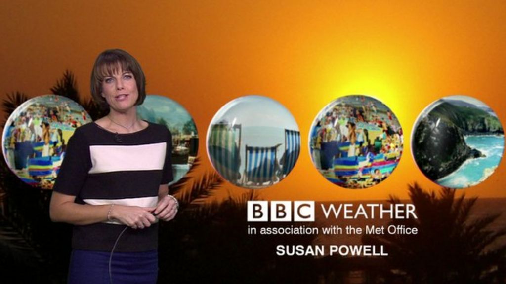 Pesenter Susan Powell recalls a 'Hitchcock' moment whilst on air - BBC News