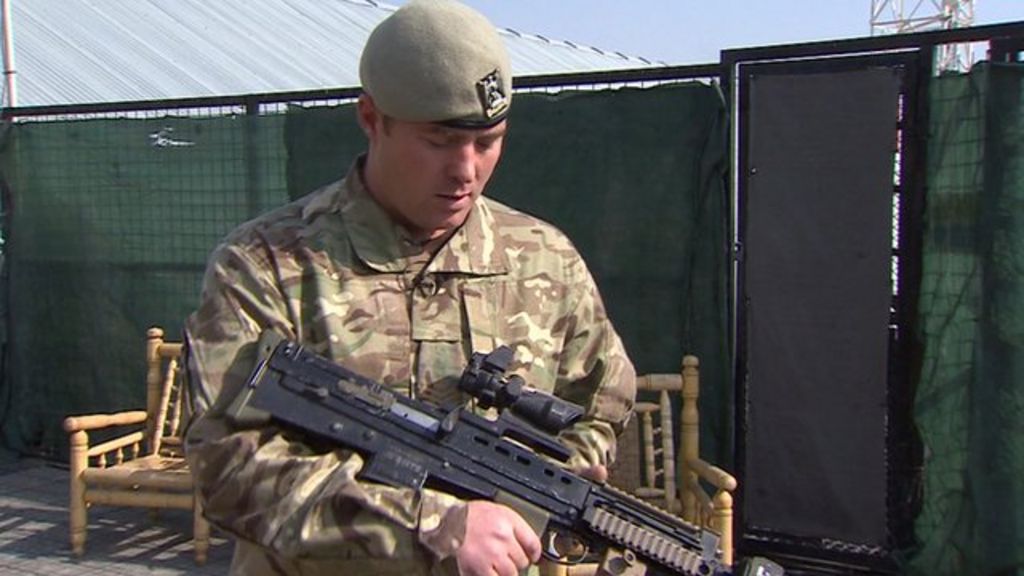 Improving the Army's kit: The SA80 rifle - BBC News