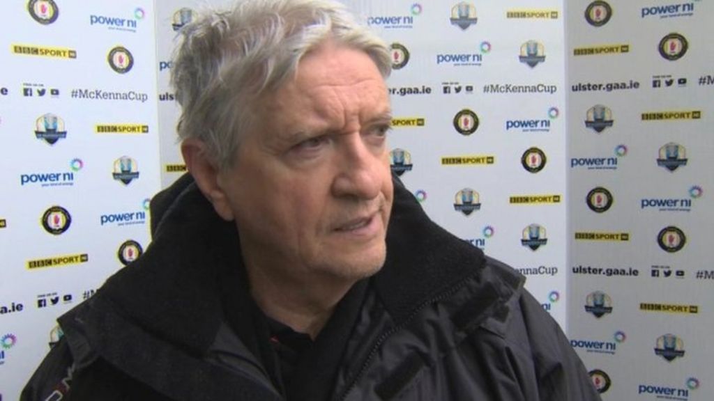 Brian McIver's says Tyrone's finishing decided McKenna semi - BBC Sport