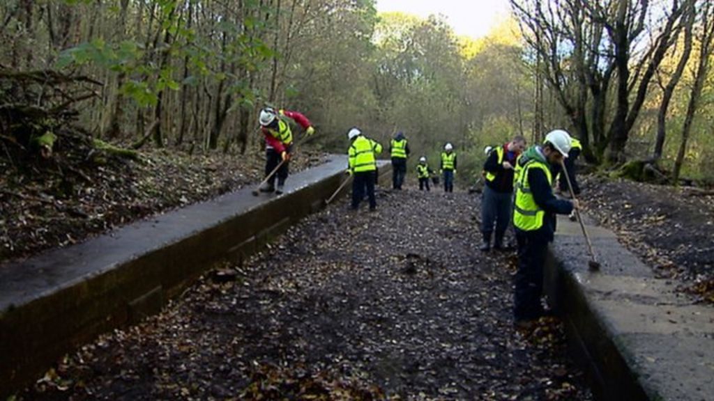 Canal college restores a 200-year-old waterway - BBC News